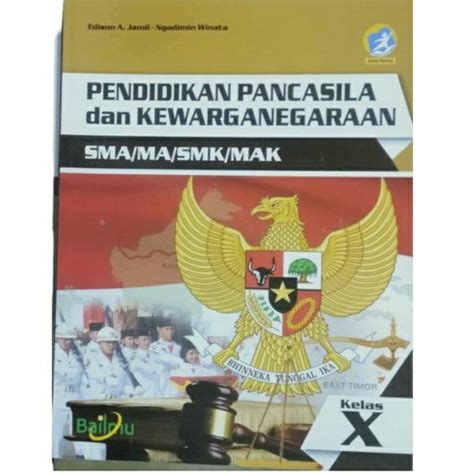 Jual Buku Pendidikan Pancasila Dan Kewarganegaraan SMA MA SMK MK Kelas