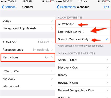 Block Any Adult Content Or Website On Mobile Safari In Just One Or Two