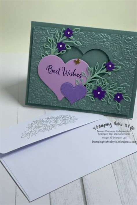 Stampin Up Bouquet Of Love Hybrid Embossing Folder Artofit