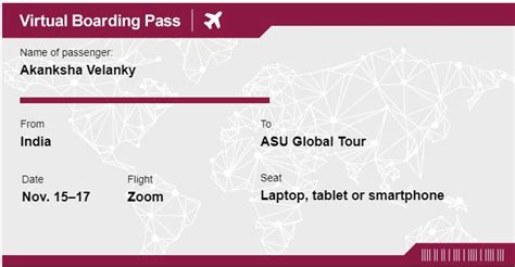 Akanksha Velanky On Linkedin Woke Up To This Virtual Boarding Pass To