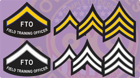 Custom Police Ranks Patch Save 80 Design Ranks Now