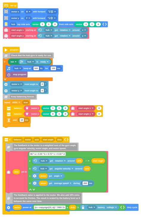 Building A Lego Spike Prime Robot That Balances On A Ball Pybricks