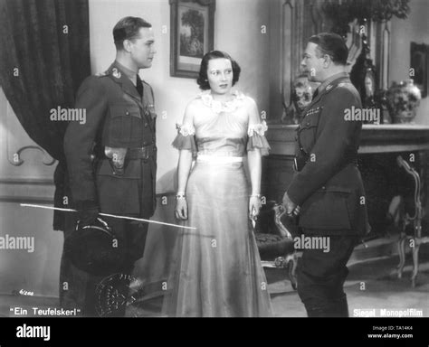 Gustav Froehlich Comme Lieutenant Bobby Tompson Lida Baarova Comme La