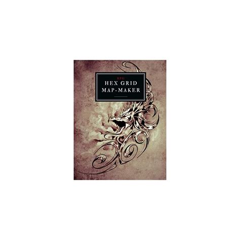 Buy Rpg Hex Grid Map Maker Small 200 Pages Of Hex Grid Map Paper To