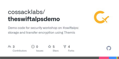 github cossacklabs theswiftalpsdemo demo code for security workshop