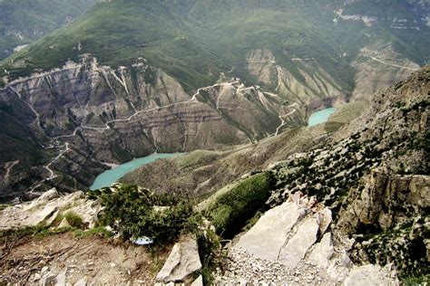 Вид со смотровой площадки на Сулакский каньон Елена ЛенаРа