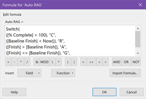 How To Calculate RAG Status In MS Project The PMO Professionals