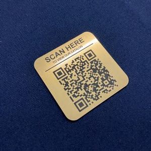 Custom Engraved QR Code Scan Here Table Menu Perfect For Restaurants Bars Pubs Easy Access