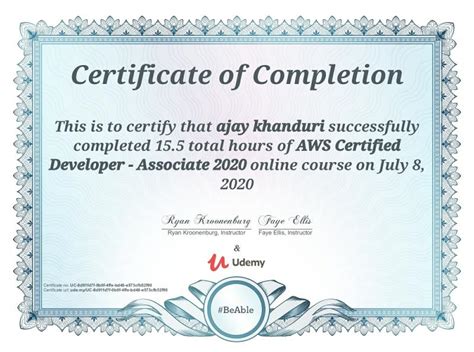 Ajay Khanduri On Linkedin Awscloud Awstraining Udemy Awsdeveloper