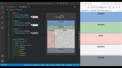Apweb Maquetado Responsivo Con Css Grid Template Youtube