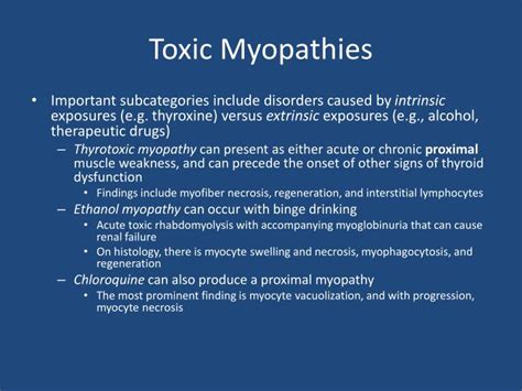 Ppt Myopathies Powerpoint Presentation Id2000670
