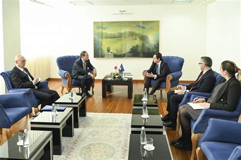 Kurti mirëpriti Ambasadorin e ri të Japonisë në Kosovë Mizuuchi