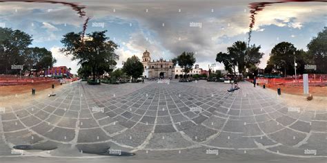 360° View Of Downtown Coyoacan Mexico City Alamy