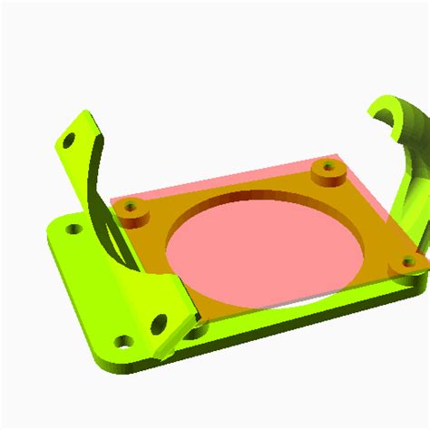 Parametric Pcb And Fan Mount By Alromh87 Download Free Stl Model