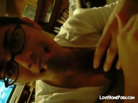 Teacher Type Chick Giving Slow Sensual Blowjob Eporner