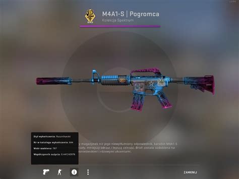 Skin Do Csgo Skiny M4 Decimator Cs Go Niegowa Kup Teraz Na Allegro