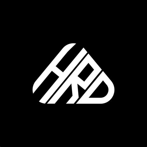 Hrd Letter Logo Creative Design With Vector Graphic Hrd Simple And