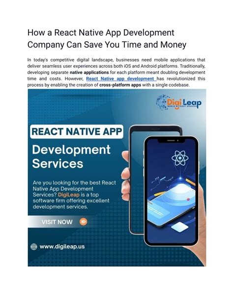 PPT - How a React Native App Development Company Can Save You Time and ...