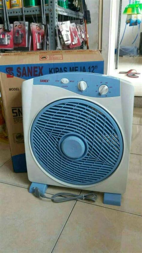 Promo Kipas Angin Meja Box Fan Sanex Kipas Angin Kotak Sanex Bukan Cosmos Diskon Di Seller