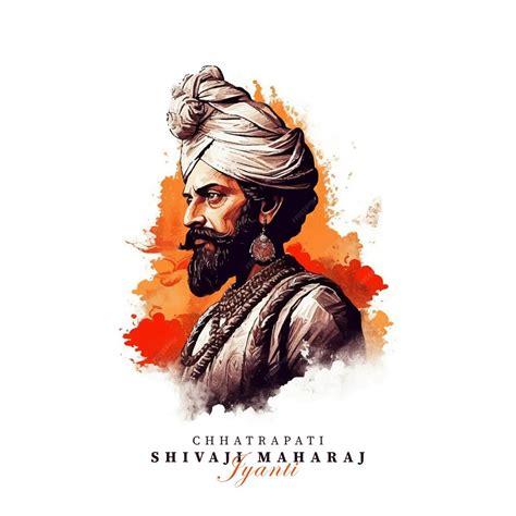 Premium Vector Vector Illustration Of Chhatrapati Shivaji Maharaj