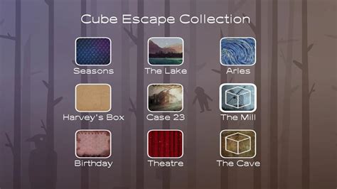 Bộ Sưu Tập Game Giải đố Rùng Rợn Cube Escape Collection