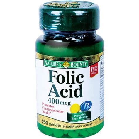 Natures Bounty Folic Acid 400 mcg 100 tabs купить в Алматы, цена 4 000 ...