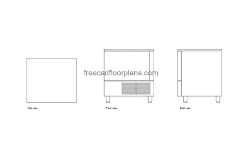 Blast Chiller Free Cad Drawings