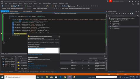Lỗi Executenonquery Programming Dạy Nhau Học