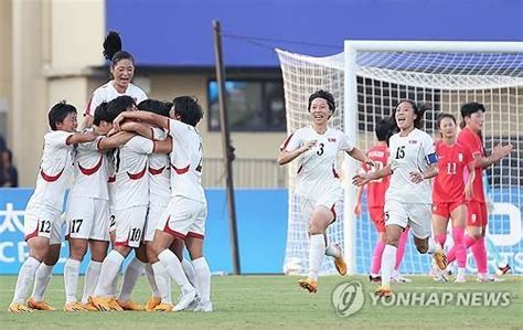 북한 일본 여자축구 올림픽 예선 평양 아닌 사우디서 개최 나무뉴스