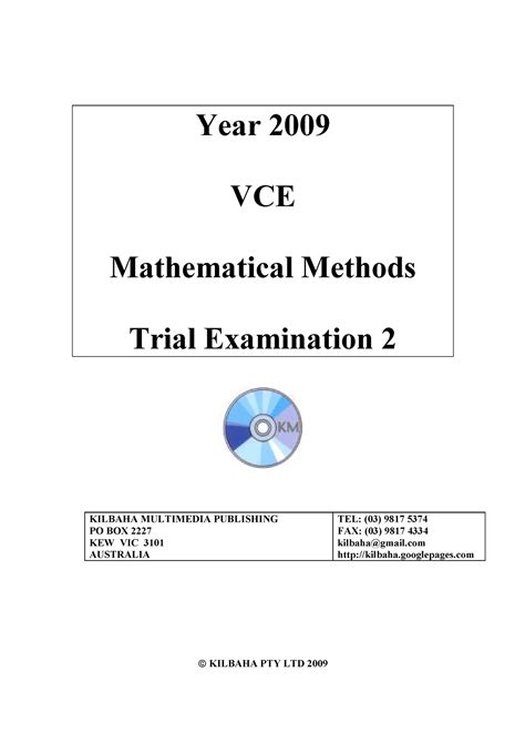 Methods 2009 Kilbaha Exam 2 Studocu