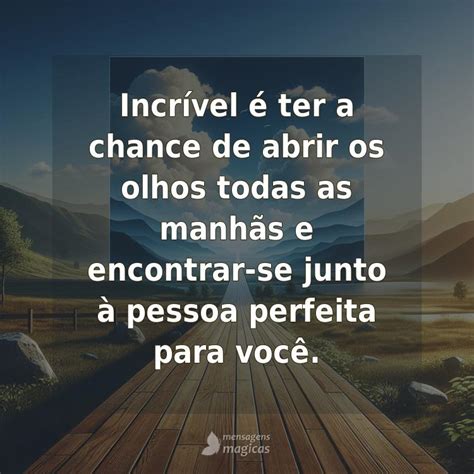 Despertar Com A Pessoa Perfeita