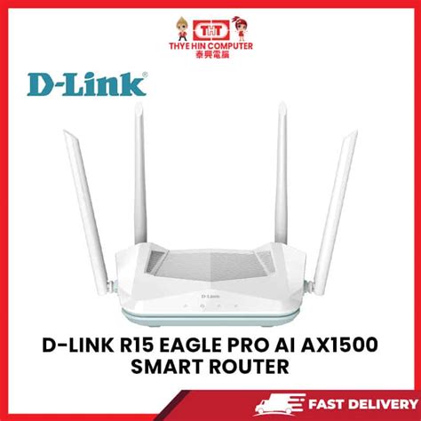 D LINK R EAGLE PRO AI AX SMART ROUTER SBN No NILAI No MELAKA No Thye Hin Computer