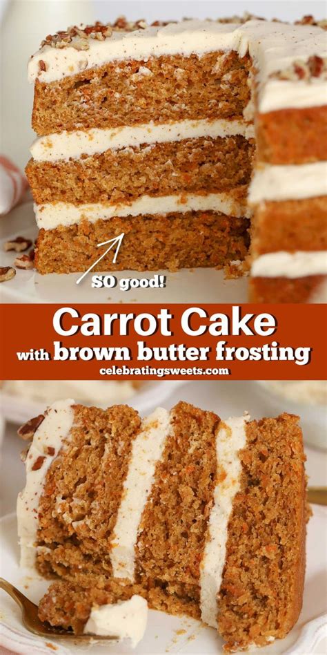 Carrot Cake With Brown Butter Frosting Pumpkin Cake Recipes Easy
