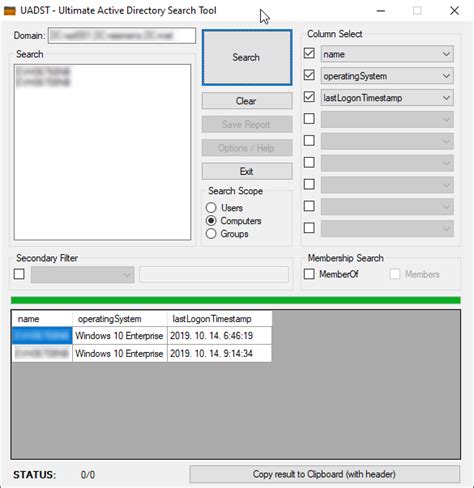 PeskyJim S Programming Bits AD Query Tool