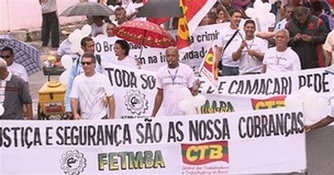 G1 Manifestantes Fazem Passeata Contra A Violência Em Camaçari Na