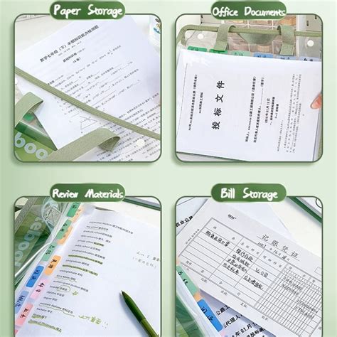 A4 Document Organizer Expanding File Folder Envelope Organizer Document
