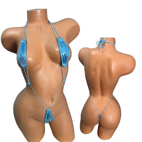 Women In Slingshot Bikini Etsy