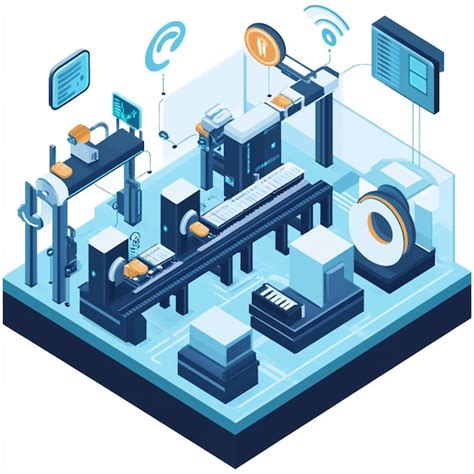A Smart Factory With Iot Devices Monitoring And Optimizing Production Lines Premium Ai