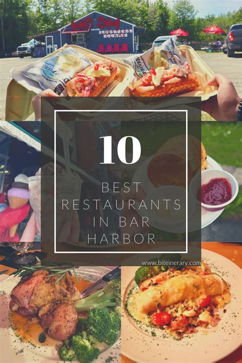 10 Best Restaurants In Bar Harbor Maine By Biteinerary Bar Harbor Maine Restaurants Bar