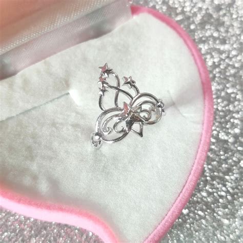 Princess Brietta Ring Silver Plated Zircon Crown Ring Etsy