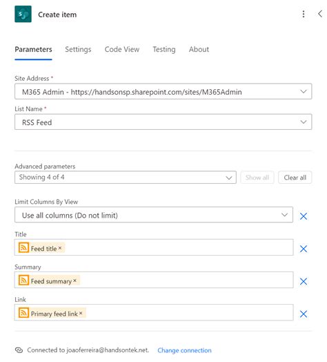Transitioning From Sharepoint Connectors To Power Automate For Rss