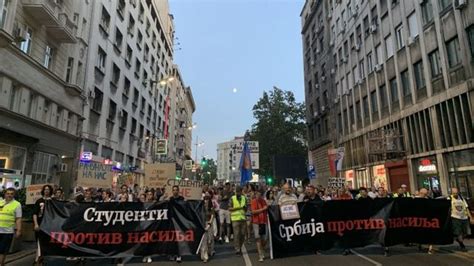 „Србија против насиља Нови протест опозиције у Београду поруке за тужилаштво Bbc News на