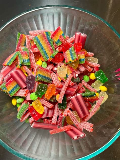 Colorful Candy Salad Recipe