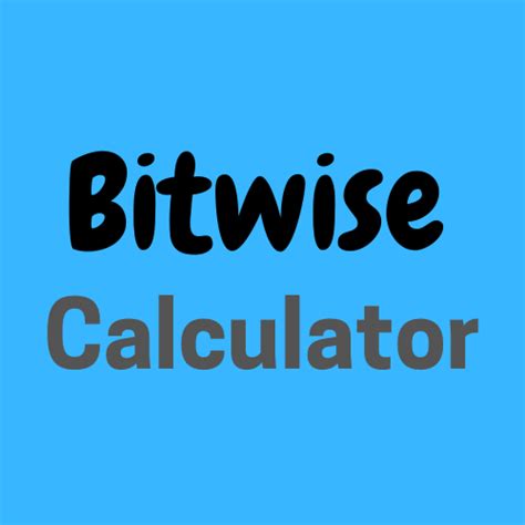 Best Bitwise Calculator