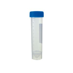 Tubo de Centrifuga en Plástico 50 ML No Estéril con Tapa y Base