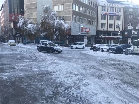 Erzurum Kars ve Ardahan da etkili olan kar ve soğuk hava kara kış ı