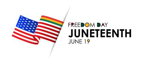 준틴스 자유의 날 6월 19일 휴일 개념입니다 배경 배너 카드 포스터에 대 한 템플릿입니다 벡터 그림 Juneteenth에 대한