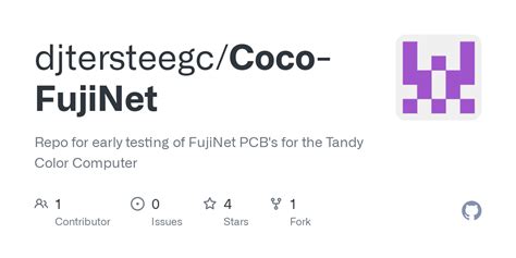 Github Djtersteegc Coco Fujinet Repo For Early Testing Of Fujinet Pcbs For The Tandy Color