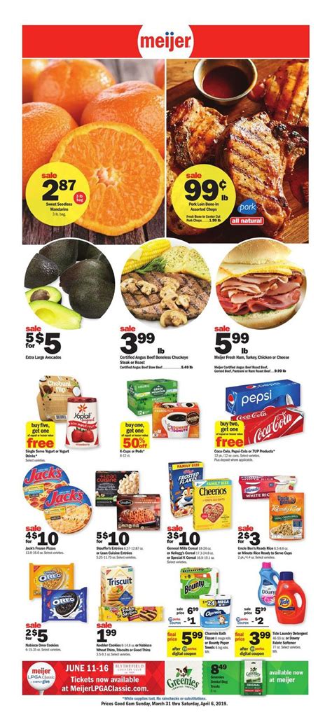 Meijer Weekly Ad Mar Apr Weeklyads