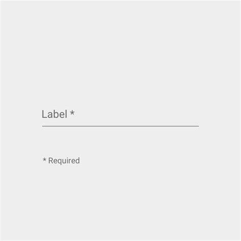 Text Fields Components Material Design